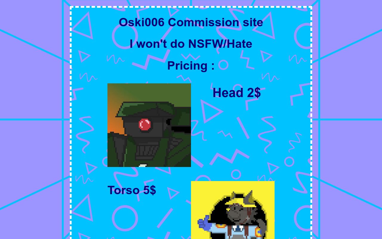 Oski006's Commision Card